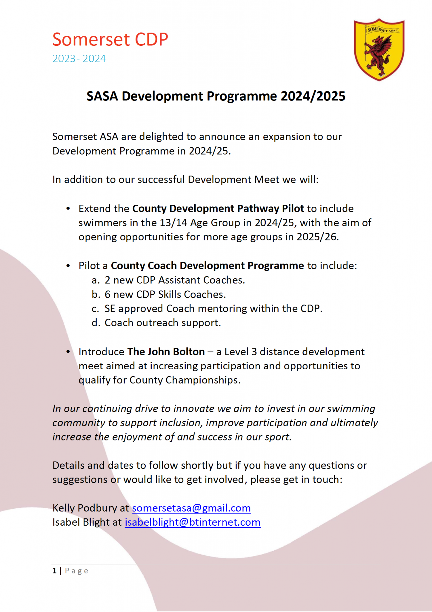 Somerset County Development Pathway