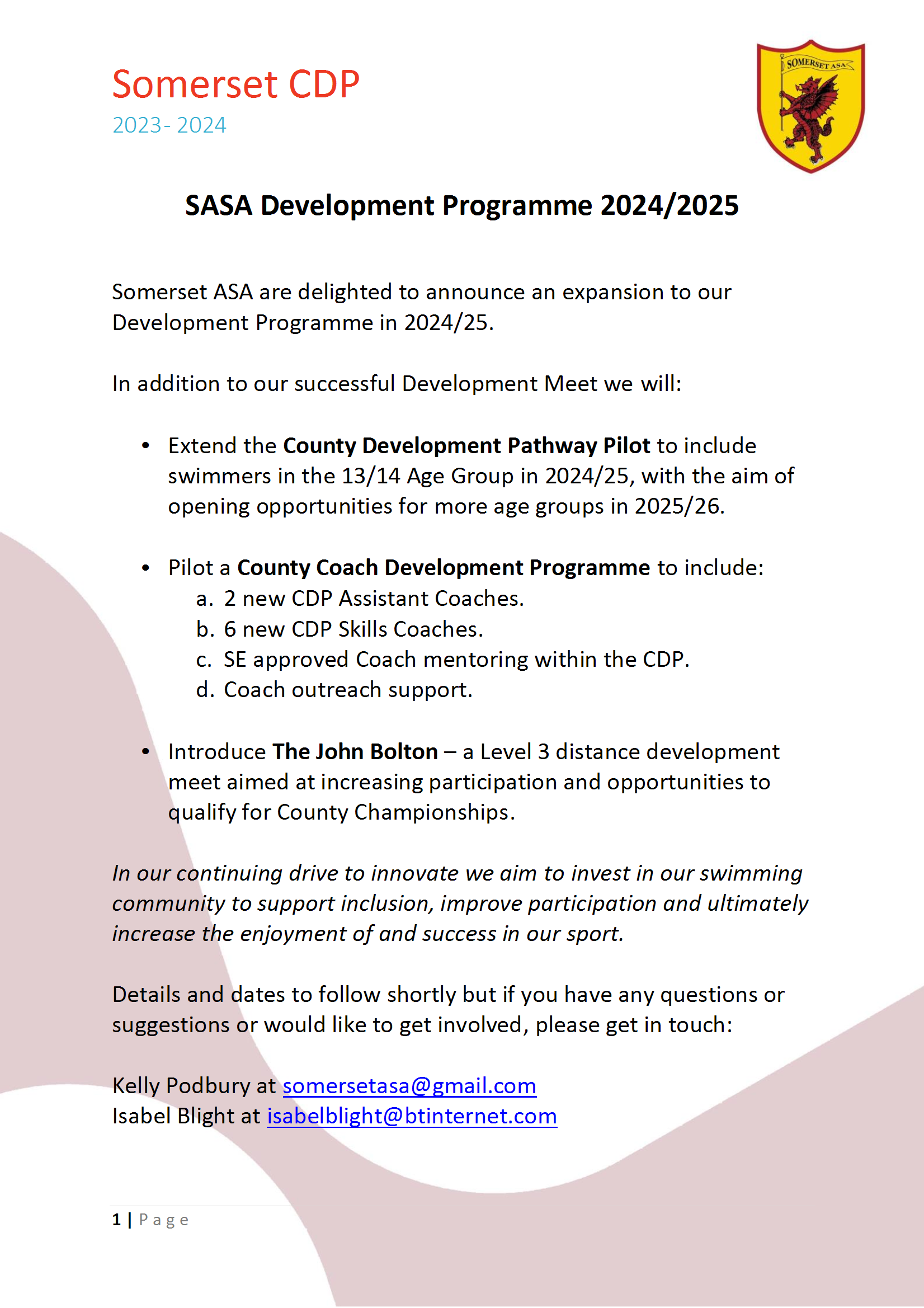 Somerset County Development Pathway